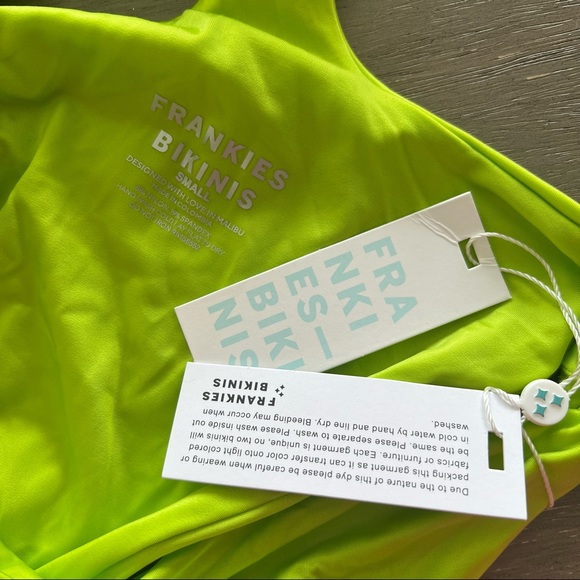 Frankie's Bikinis | Swim | Frankies Bikinis X Revolve Nen Green Wrap ...
